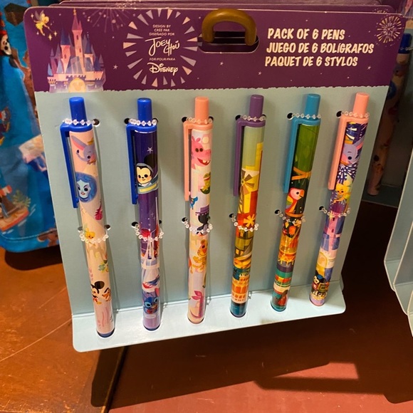 Disney | Accessories | Disney Parks Joey Chou Design Pen Set Bnwt ...